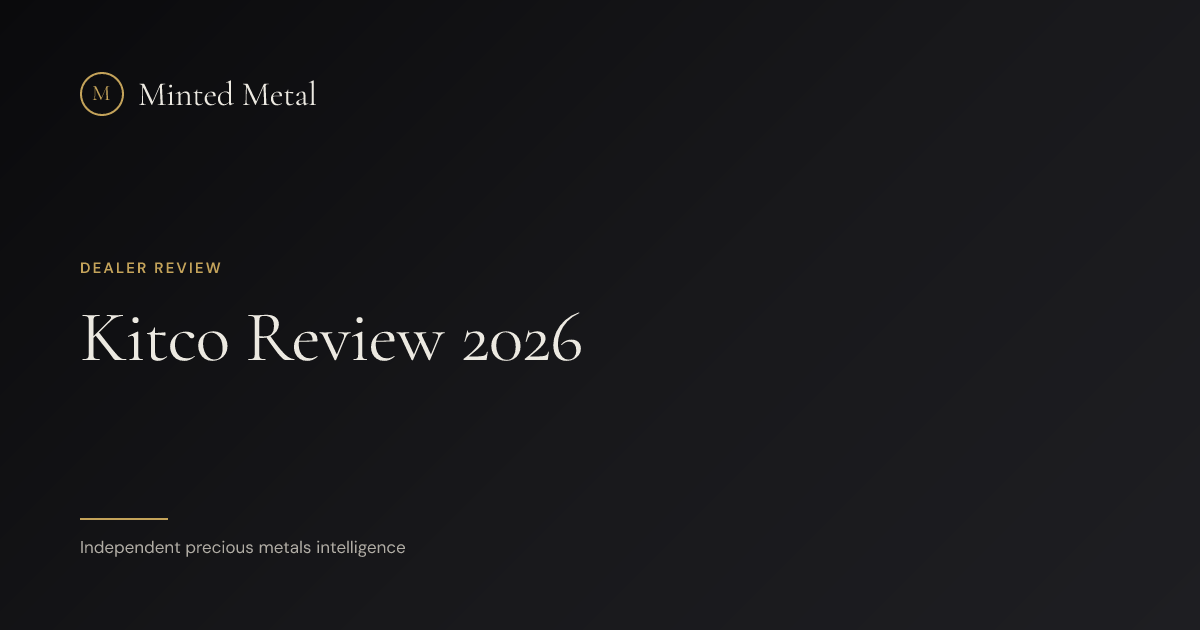 Kitco Review 2026 | Minted Metal