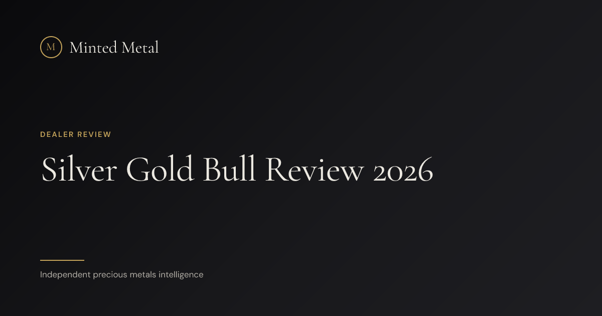 Silver Gold Bull Review 2026 | Minted Metal
