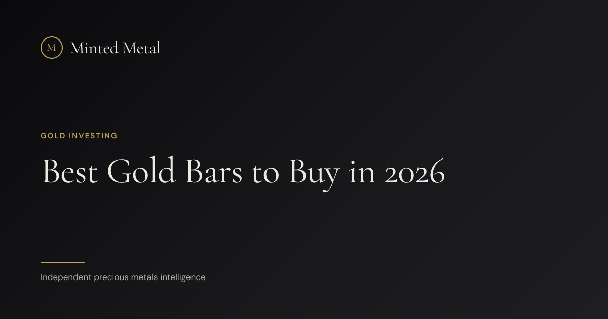 Best Gold Bars to Buy in 2026 | Minted Metal