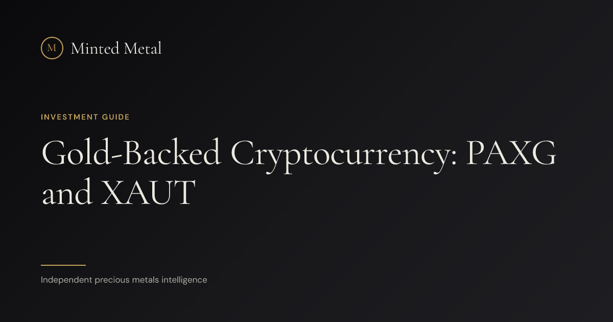 Gold-Backed Cryptocurrency: PAXG and XAUT | Minted Metal