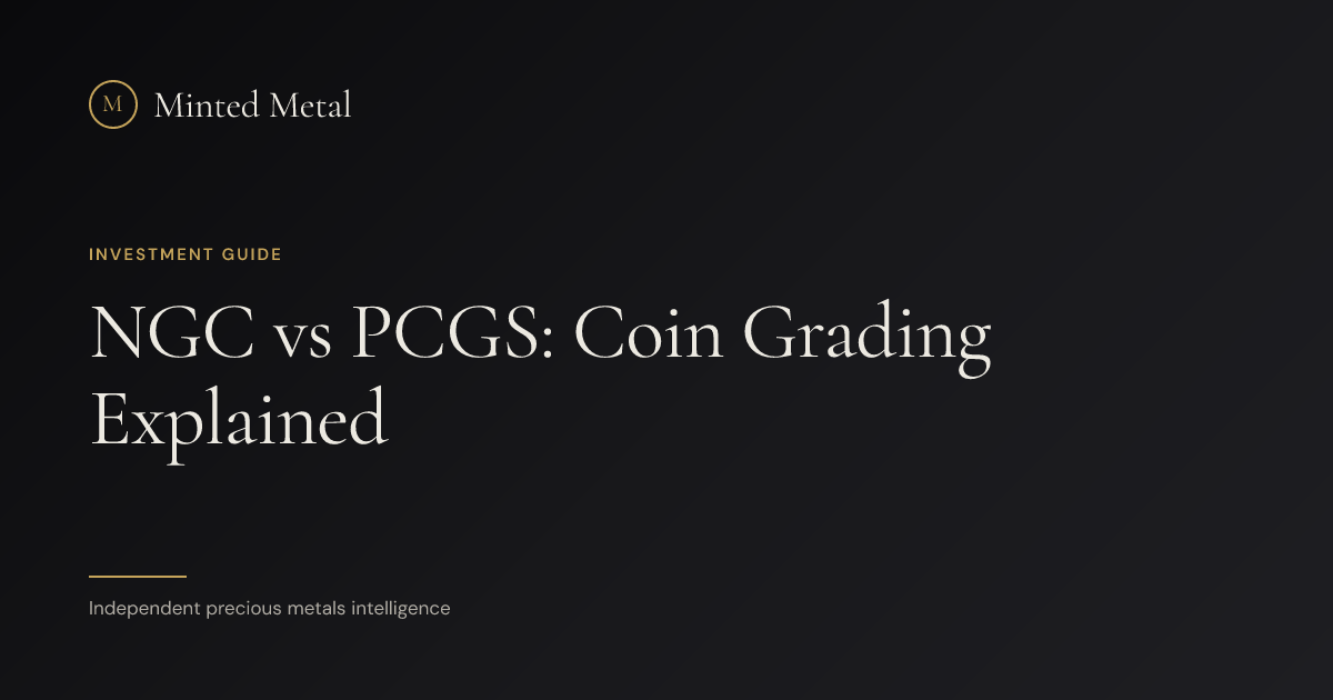 NGC vs PCGS: Coin Grading Explained | Minted Metal