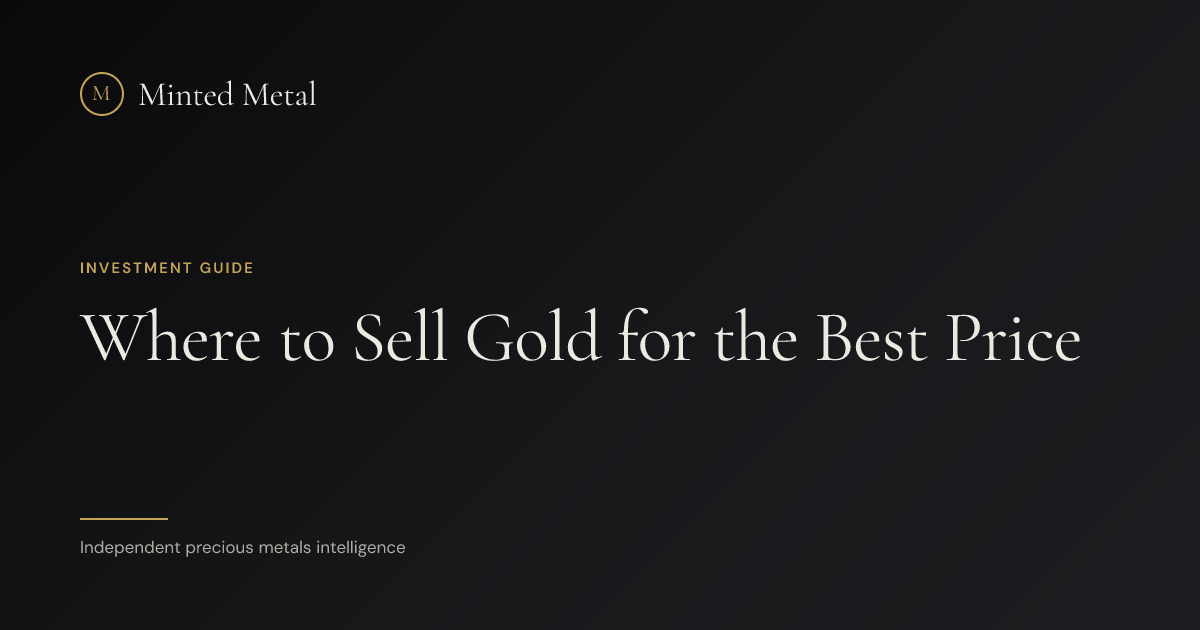 Where to Sell Gold for the Best Price | Minted Metal