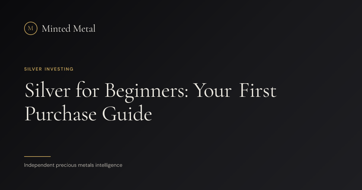 Silver for Beginners: Your First Purchase Guide | Minted Metal