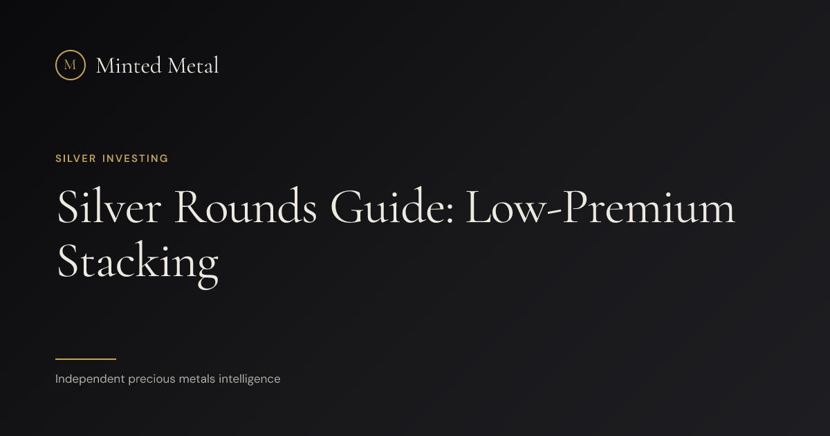 Silver Rounds Guide: Low-Premium Stacking | Minted Metal